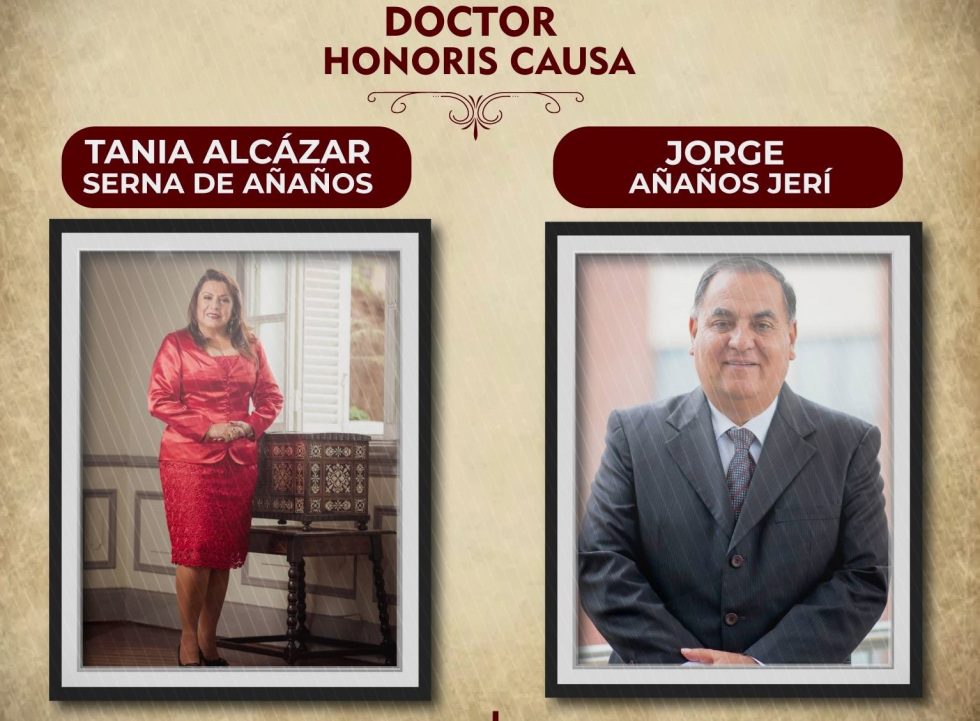JORGE ROLANDO AÑAÑOS JERÍ Y TANIA ALCÁZAR SERNA DE AÑAÑOS | Universidad ...